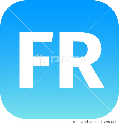 FR domain icon - Stock Illustration [11866452] - PIXTA