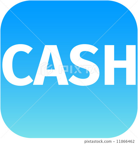 blue cash icon - Stock Illustration [11866462] - PIXTA