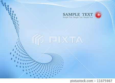Background Composition, Web Template (Halftone) - Stock Illustration ...
