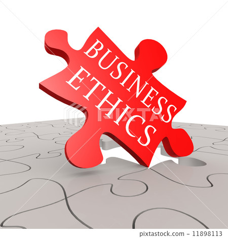 Business ethics puzzle-插圖素材 [11898113] - PIXTA圖庫