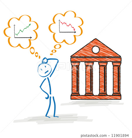 Stickman Stocks Exchange - Stock Illustration [11901894] - PIXTA