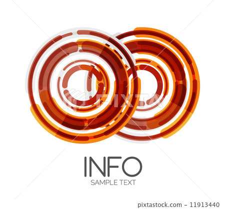 Futuristic design elements hi-tech layout - Stock Illustration ...