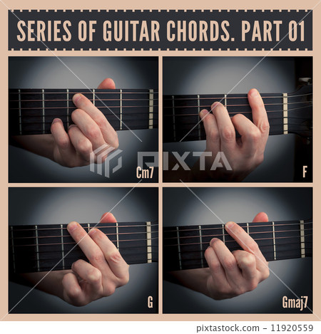 Types Of Guitar Chords Guitar Chords Stock Illustration [11920559]
