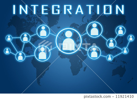 Integration - Stock Illustration [11921410] - PIXTA
