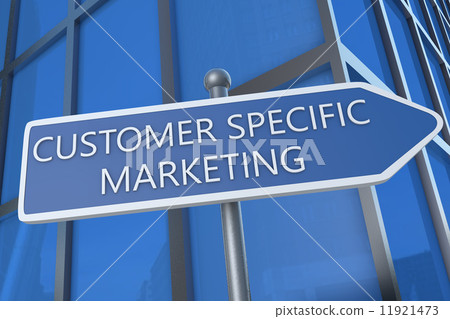 Customer Specific Marketing - Stock Illustration [11921473] - PIXTA