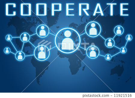 Cooperate - Stock Illustration [11921516] - PIXTA