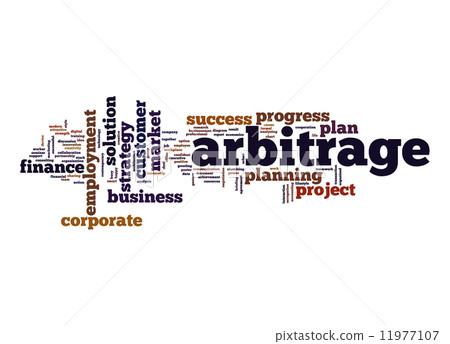 Arbitrage word cloud - Stock Illustration [11977107] - PIXTA