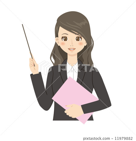 Sensei seminar meeting presentation - Stock Illustration [11979882] - PIXTA