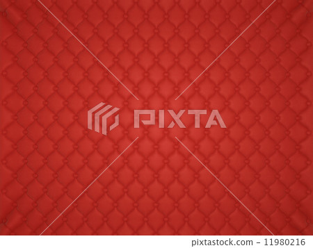 Red leather pattern with buttons and bumps - Stock Illustration ...