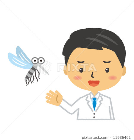 Doctor Mosquito Doctor Doctor Mosquito - Stock Illustration [11986461 ...