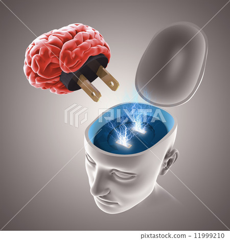 Switch On - Stock Illustration [11999210] - PIXTA