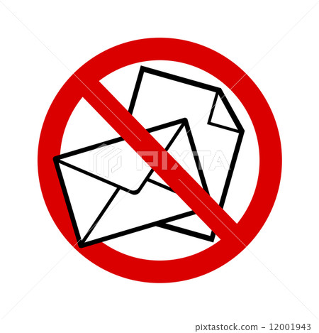 No posting - Stock Illustration [12001943] - PIXTA