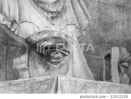 Gypsum Drawing - Stock Illustration [12012220] - PIXTA