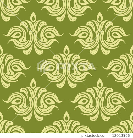 Persian paisley seamless floral pattern - Stock Illustration [12013566 ...