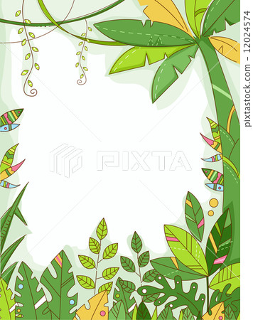 Forest Frame - Stock Illustration [12024574] - PIXTA