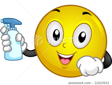 Cleaning Smiley - 스톡일러스트 [12024932] - PIXTA