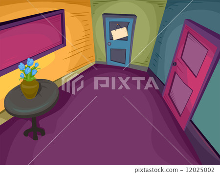 Foyer Interior - Stock Illustration [12025002] - PIXTA