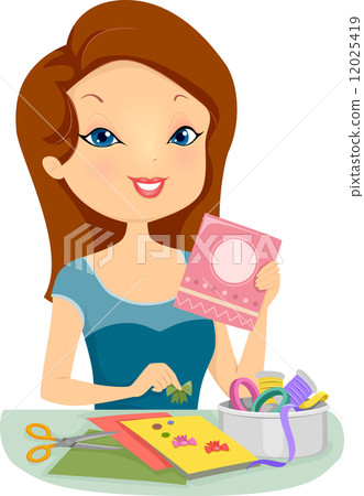 Card Making - Stock Illustration [12025419] - PIXTA