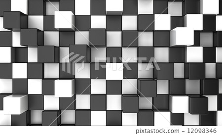 Abstract checker background - Stock Illustration [12098346] - PIXTA