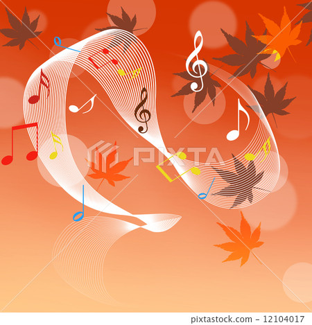 Fall music - Stock Illustration [12104017] - PIXTA