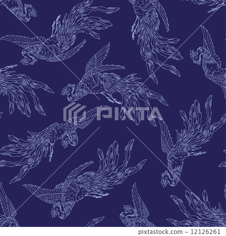 Phoenix pattern - Stock Illustration [12126261] - PIXTA