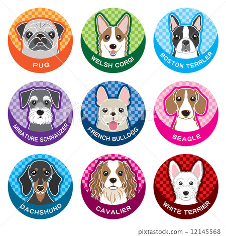 Dog / Nameplate - Stock Illustration [12145568] - PIXTA