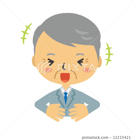 President smile laugh happy glad - Stock Illustration [12215421] - PIXTA