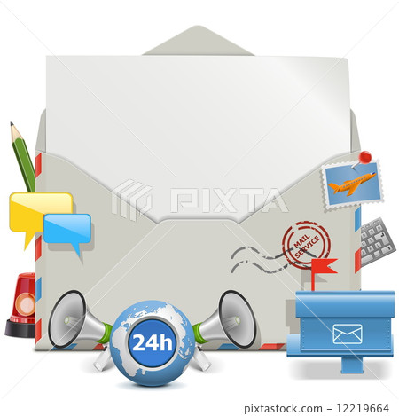 Vector Contact Board - Stock Illustration [12219664] - PIXTA