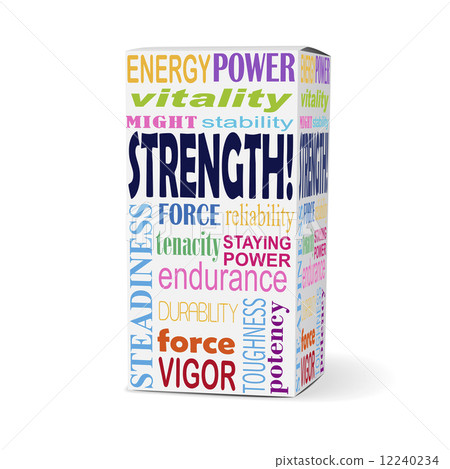 powerful, box, powered - Stock Illustration [12240234] - PIXTA