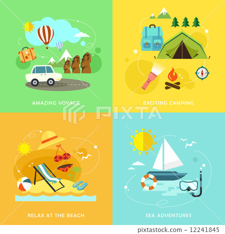 background, adventure, abstract - Stock Illustration [12241845] - PIXTA