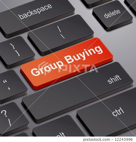 keyboard, group, buy - Stock Illustration [12243996] - PIXTA