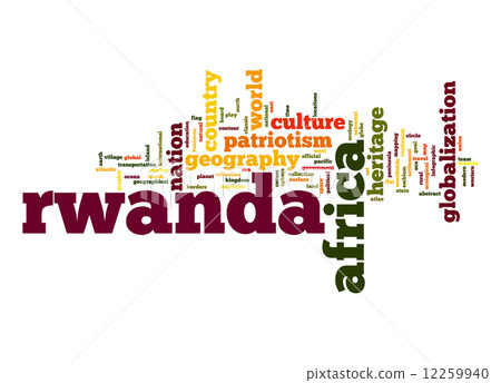 Rwanda word cloud - Stock Illustration [12259940] - PIXTA