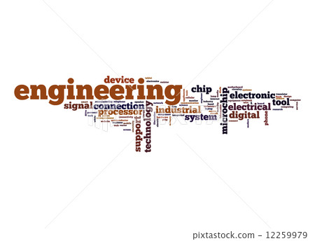 Engineering word cloud - Stock Illustration [12259979] - PIXTA