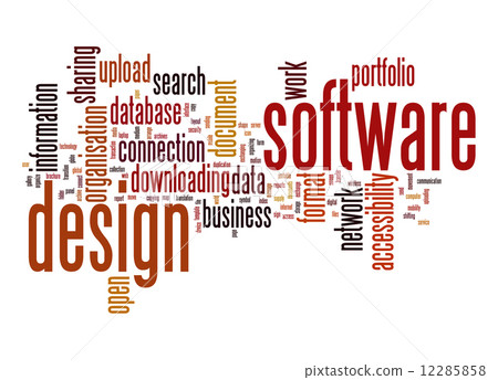 Software design word cloud - Stock Illustration [12285858] - PIXTA