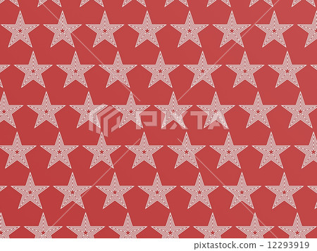 Red star pattern - Stock Illustration [12293919] - PIXTA
