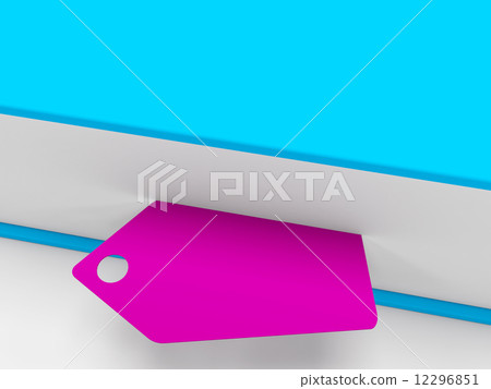 tag inside book - Stock Illustration [12296851] - PIXTA