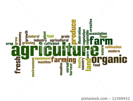 Agriculture word cloud - Stock Illustration [12309432] - PIXTA