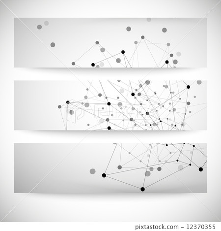 Set of gray backgrounds for communication,... - Stock Illustration ...