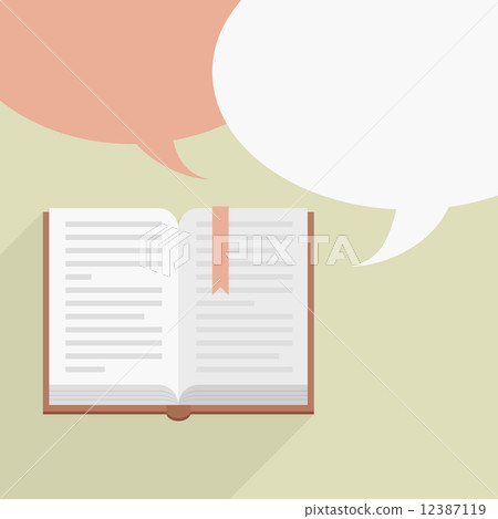 book speech bubbles - Stock Illustration [12387119] - PIXTA