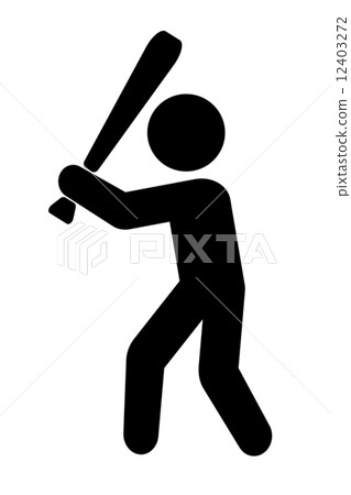 Pictogram of baseball - Stock Illustration [12403272] - PIXTA
