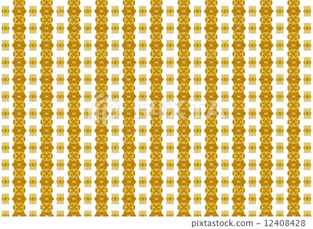 Pattern Yellow Ocher - Stock Illustration [12408428] - PIXTA