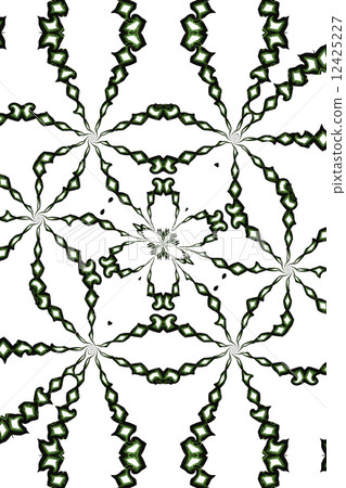 Cut out pattern - Stock Illustration [12425227] - PIXTA