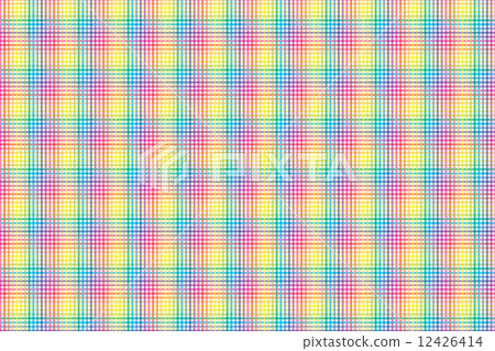 Wallpaper background material (rainbow check... - Stock Illustration ...
