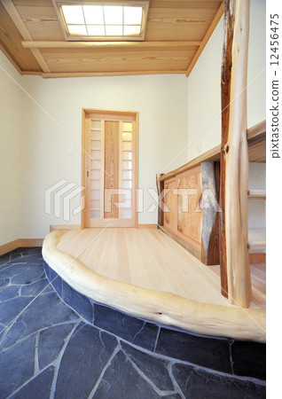 Modern Japanese Entrance Hall Mansion A Modern Japanese Style House
