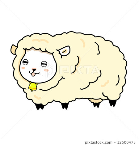 Mr. Sheep - Stock Illustration [12500473] - PIXTA