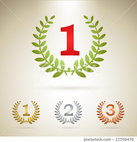 First place emblem - Stock Illustration [12508470] - PIXTA