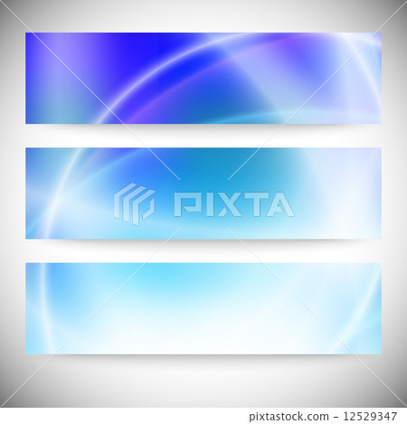 Set of horizontal banners. Abstract background,... - Stock Illustration ...