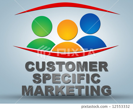 Customer Specific Marketing - Stock Illustration [12553332] - PIXTA
