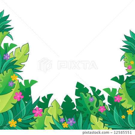 Image with jungle theme 7 - Stock Illustration [12585551] - PIXTA