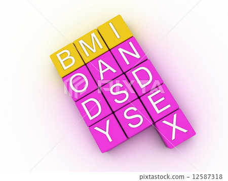 3d illustration of BMI ( Body Mass Index) - Stock Illustration ...